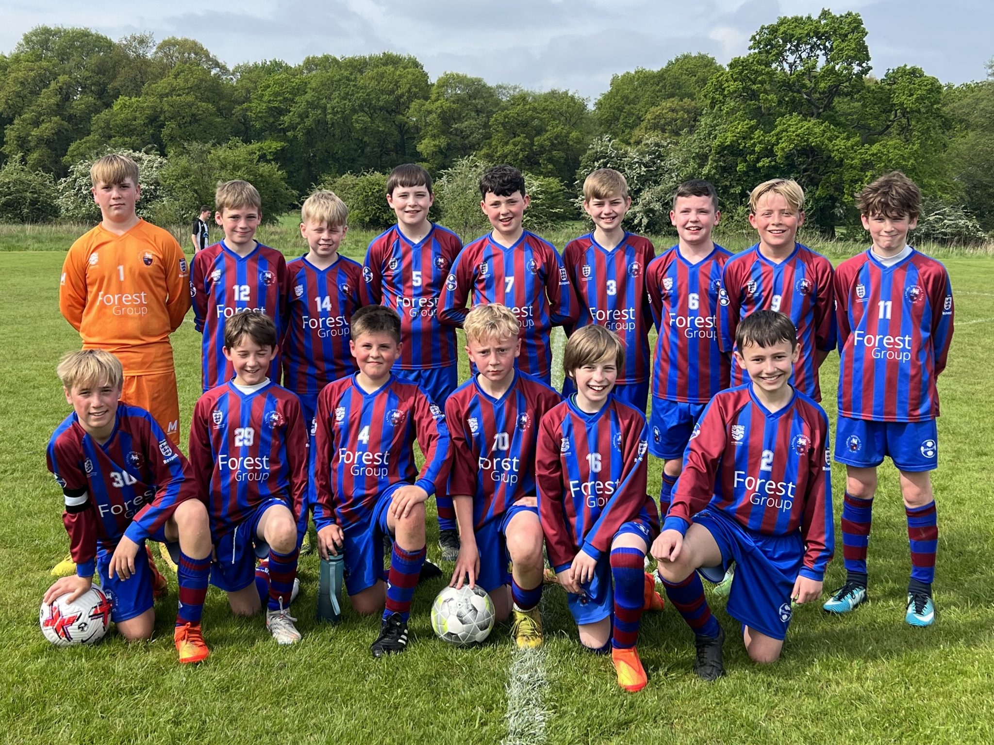 U12 Trophy Final - Langho FC U12 Maroon v Great Harwood U12 - Langho FC